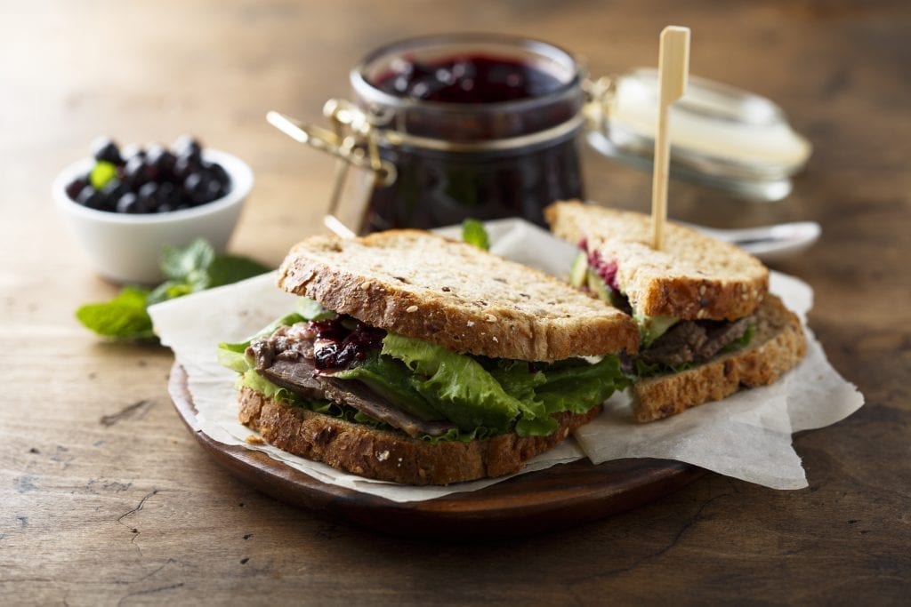 Blueberry and Turkey Sandwich • Recipes • Silver Valley Farms